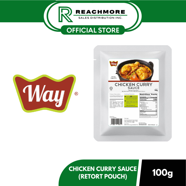 Way Chicken Curry Sauce 100g Pouch | Lazada PH