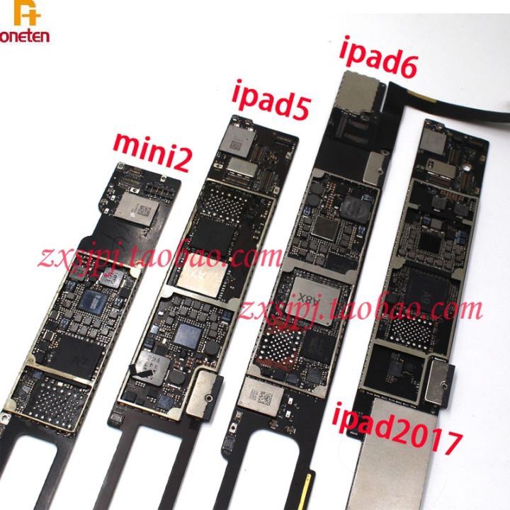 เมนบอร์ดสำหรับ Ipad 2 3 4 Air 1 2 Mini 1 2 3 4 Ipad A1474 A1566 A1822 ...