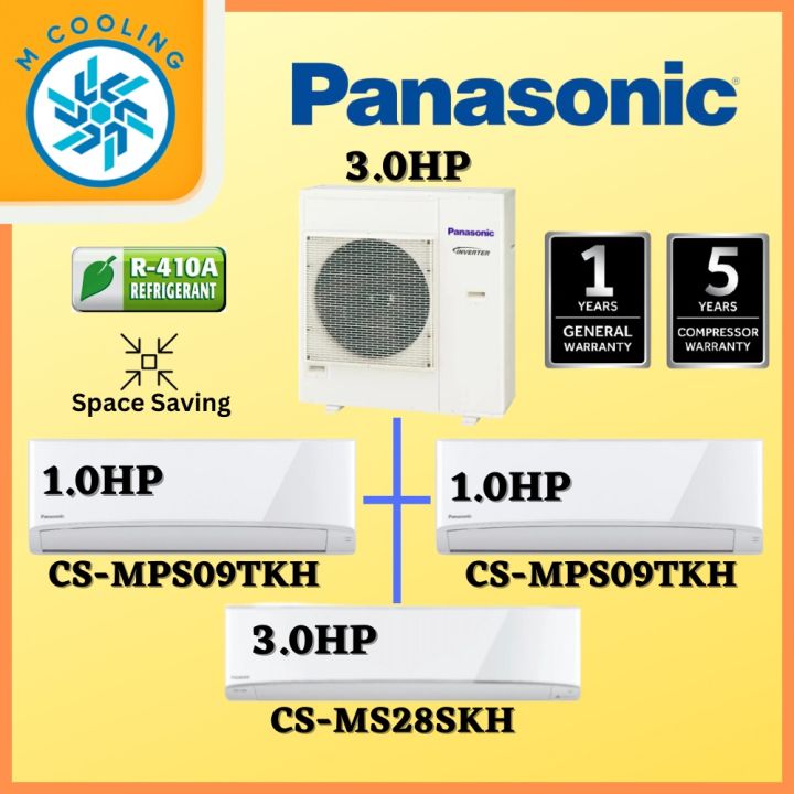 [INSTALLATION] PANASONIC MULTI-SPLIT AIR COND R410a INVERTER [ OUTDOOR ...