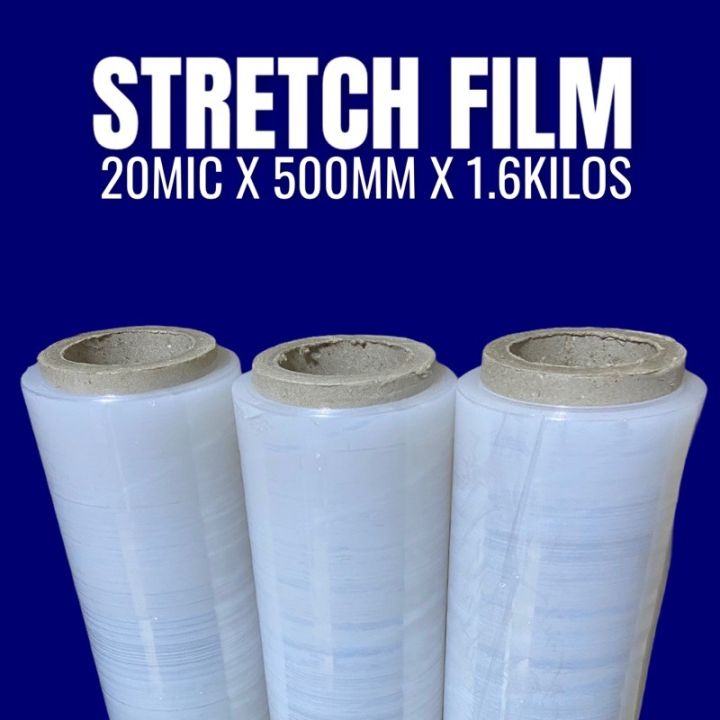 Stretch Film (20mic x 20inches x 1.5kgs)(sold per pc) | Lazada PH
