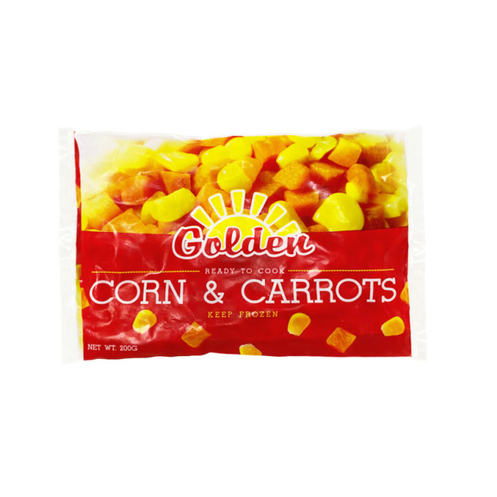 Golden Frozen Diced Corn & Carrots (200g) | Lazada PH