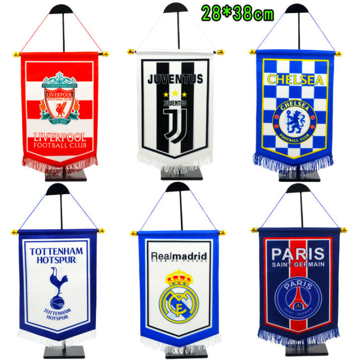 Ready stock 38x28cm Paris AC Milan Chelsea Liverpool Pentagram Bar ...