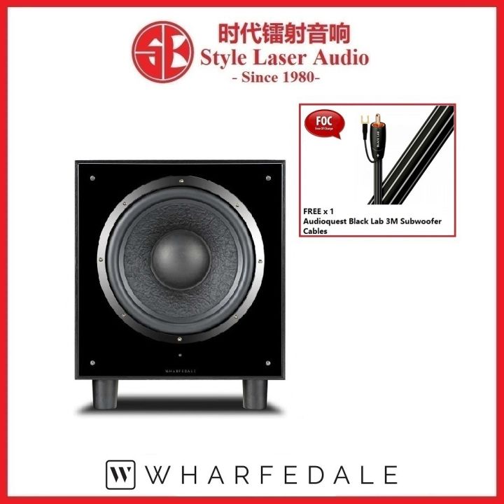 Wharfedale SW-12 12" Powered Subwoofer | Lazada