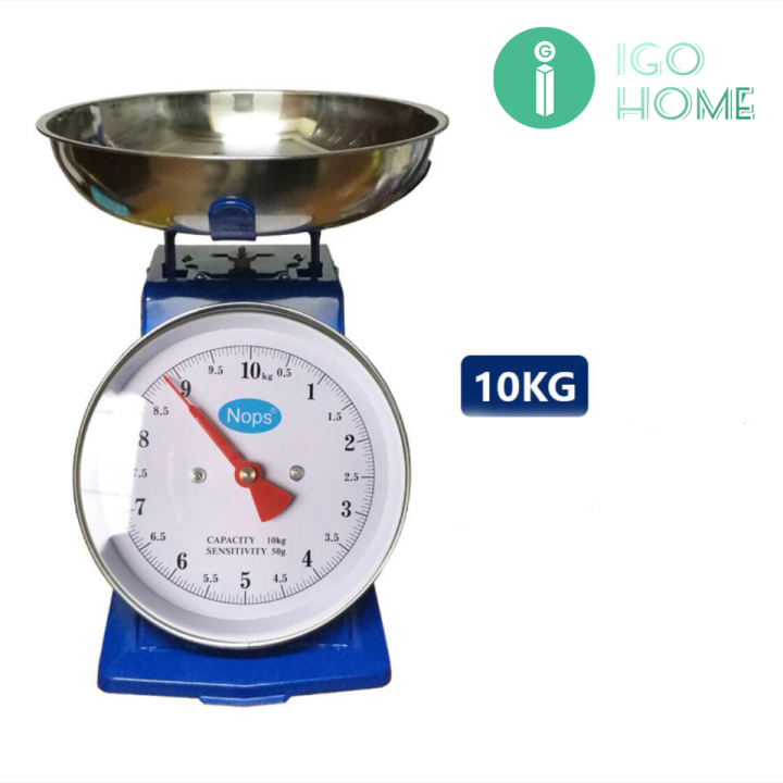 IGO 5/10/30kg Weighing Scale/Table Scale Dial Spring Scale Traditional ...
