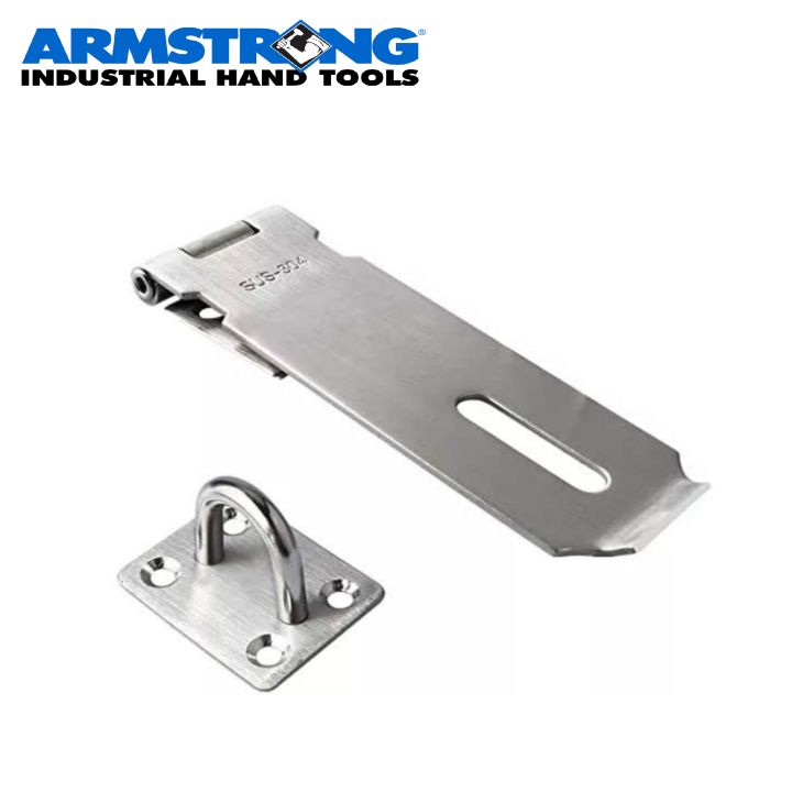 ARMSTRONG STAINLESS STEEL SAFETY HASP LATCH LOCK | Lazada PH