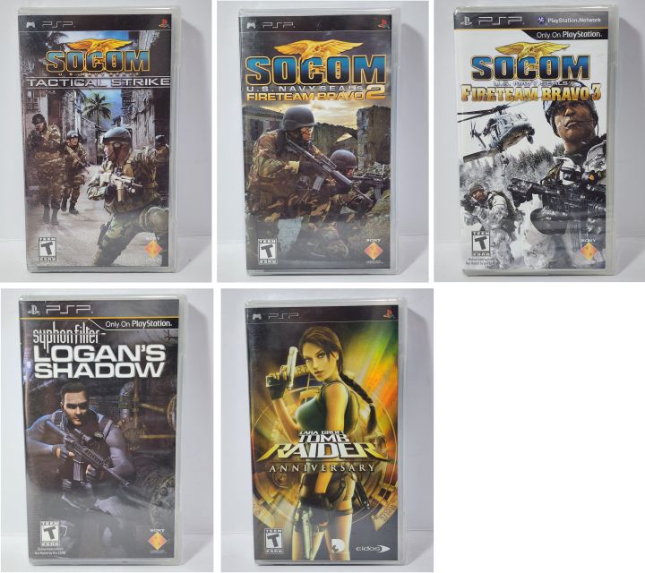 Sony Portable PlayStation PSP UMD Video Games Region-1 US Import Action ...