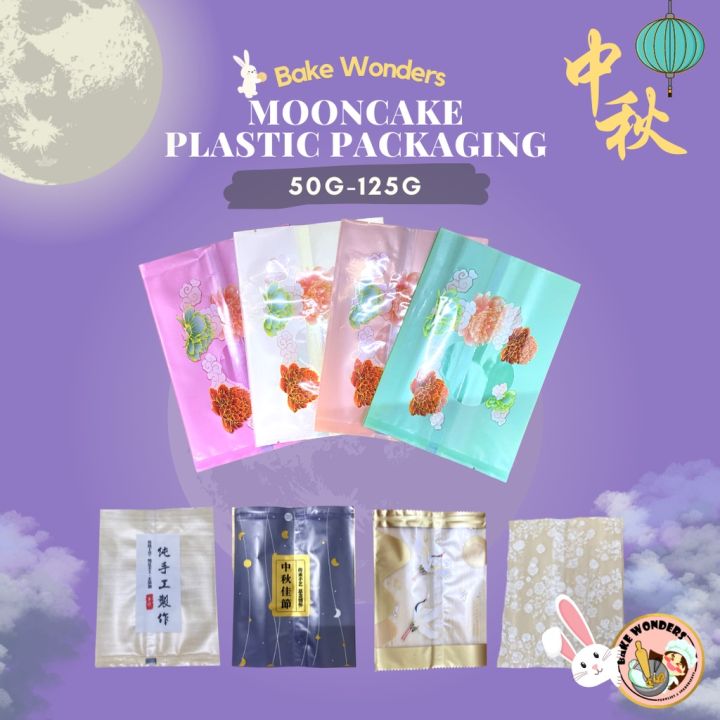 (PLASTIC ONLY) 50g Mooncake Plastic/100-150g Mooncake Packaging/月饼包装 ...