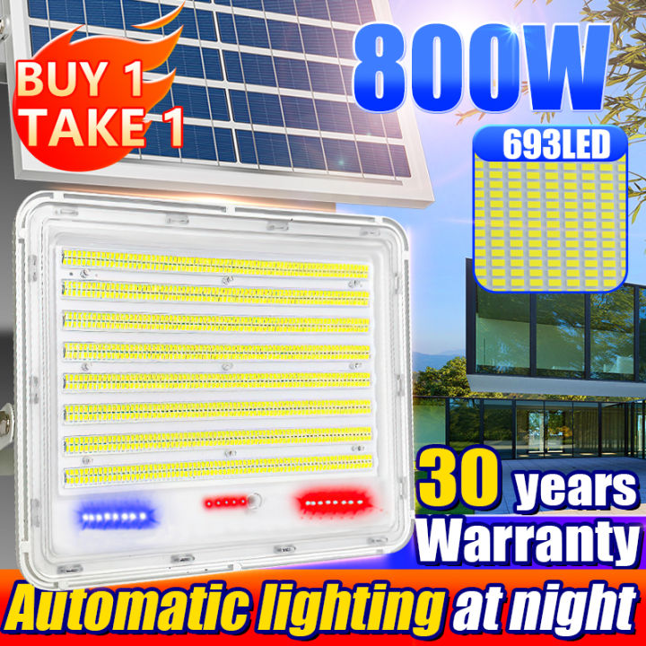 【MAX】 solar flood light 800W outdoor waterproof IP67 solar lights LED original 1103 LED 180 ...