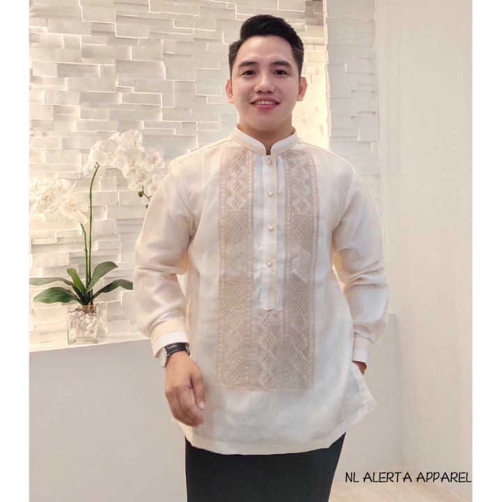MODERN CHINESE COLLAR BARONG FOR MEN | Lazada PH