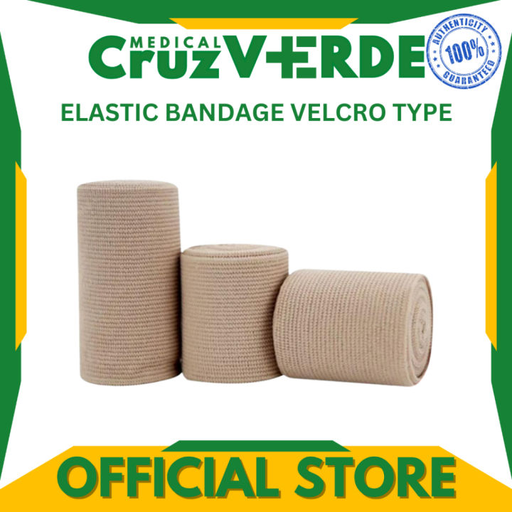 CVMC-ELASTIC BANDAGE VELCRO TYPE 2X5/3X5/4X5 1PC | Lazada PH