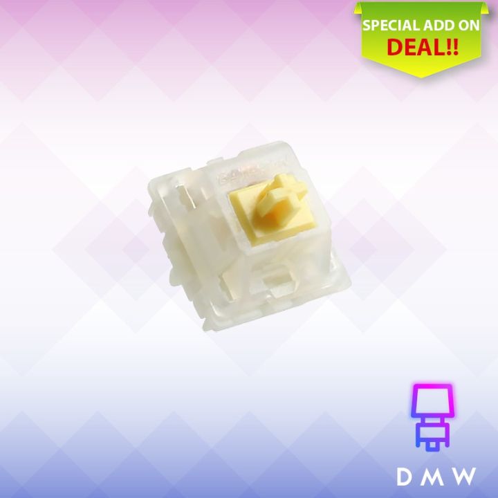 Gateron Yellow, Gateron Pro Yellow Mechanical Switch Keyboard, Milky ...