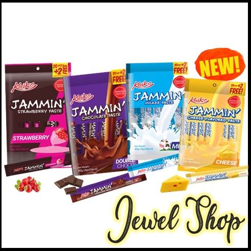 JM FG-0163 JM Foods Keiko Jammin' Chocolate Milkee Strawberry Cheese ...