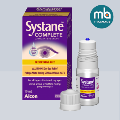Systane Complete MDPF Preservative Free Eye Drops 10ml | Lazada