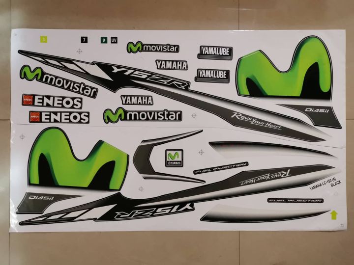 YAMAHA SNIPER Mx150 ORIGINAL MALAYSIA MADE (MOVISTAR VERSION) Stock ...