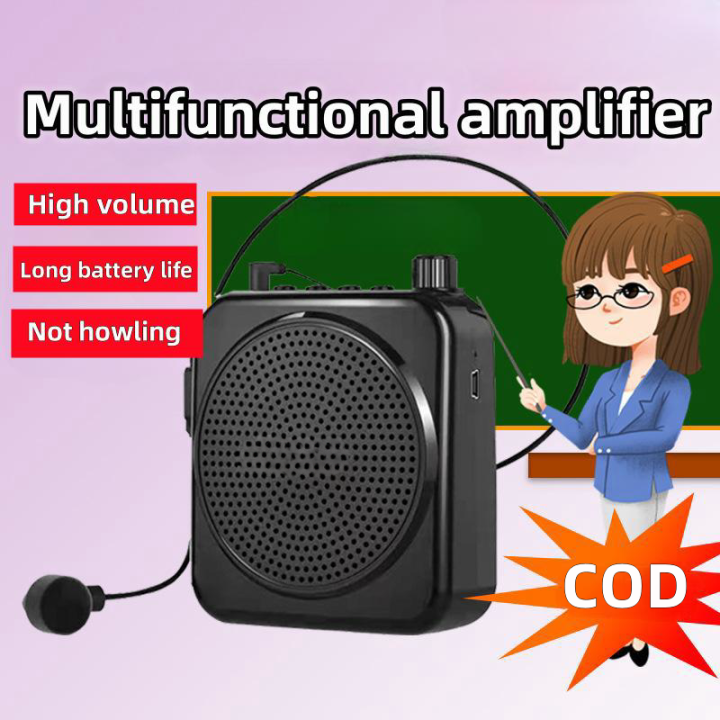 Teaching microphone amplifier for teachers Face to face speech ...
