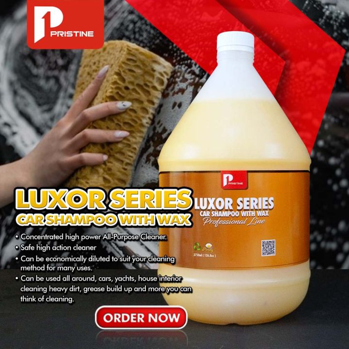 Pristine Luxor Pink Car Shampoo 3.75ML | Lazada PH