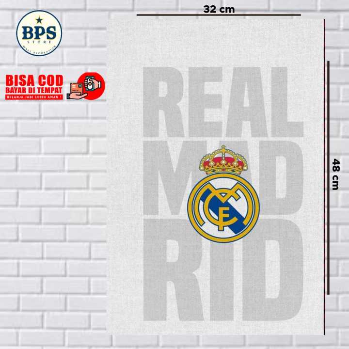 POSTER REAL MADRID FC - FOTO REAL MADRID FC - POSTER SEPAKBOLA ...