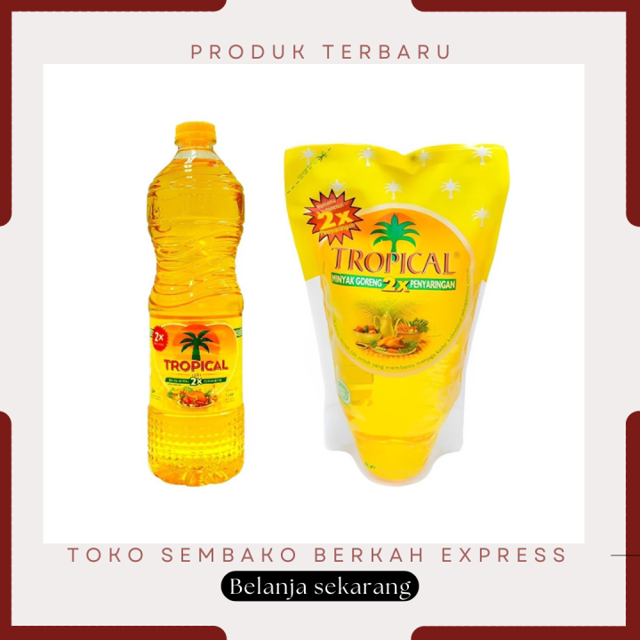 Minyak Goreng Tropical 1 liter | minyak goreng 1 liter | minyak 1 liter ...