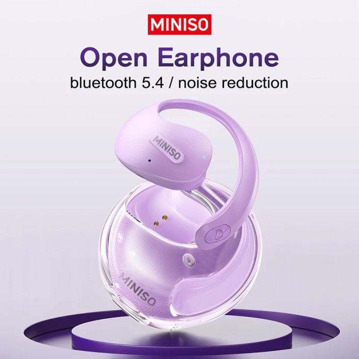 SDSsMINISO X15 PRO OWS Bluetooth Headset 5.4 Bluetooth EarphonesButton ...