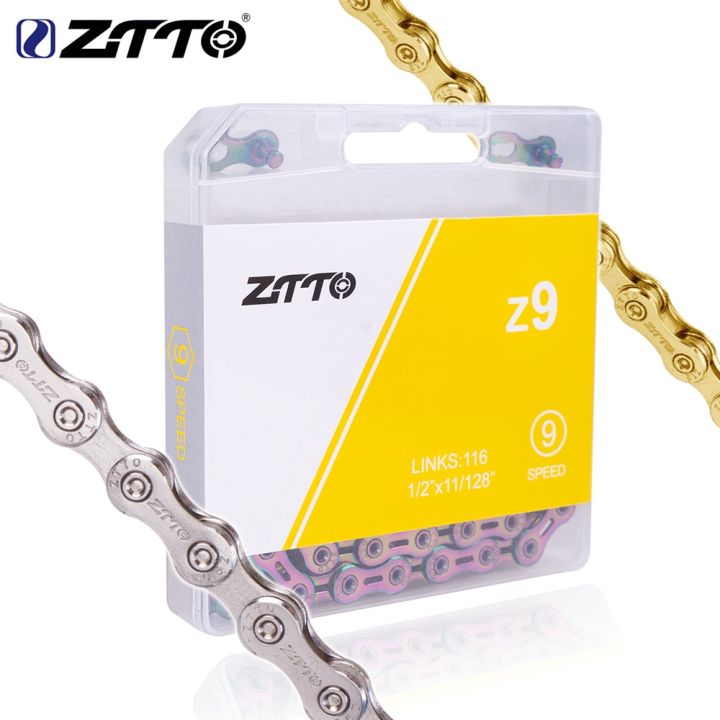 Ztto โซ่จักรยานเสือภูเขา 9 ความเร็ว 116 ลิงค์ 9S พร้อมตัวเชื่อมต่อ | Lazada.co.th