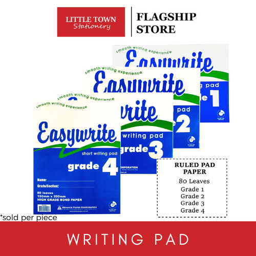 Easywrite Writing Grade Pad 80 leaves | Lazada PH