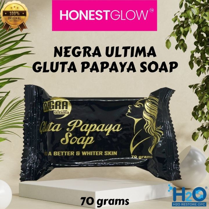Negra Ultima Gluta Papaya Soap 1 pc of 70 Grams | Lazada PH