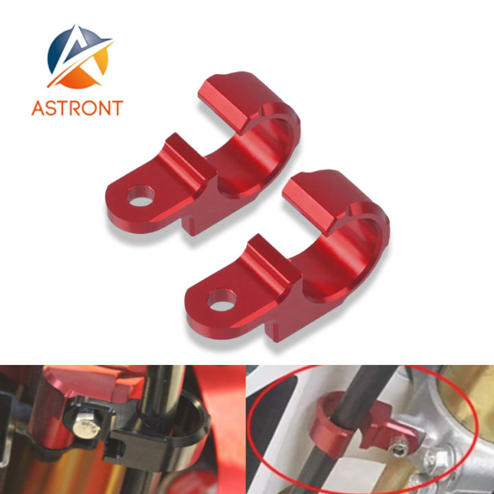 ASTRONT Front Rear Brake Line Hose Clamp Holder For Honda CRF250L/M ...