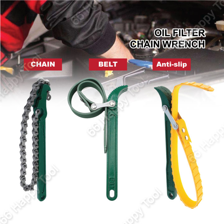 6Inch 9Inch 12Inch Filtration Wrench Oil Filter Wrench Remover 3 Belt ...