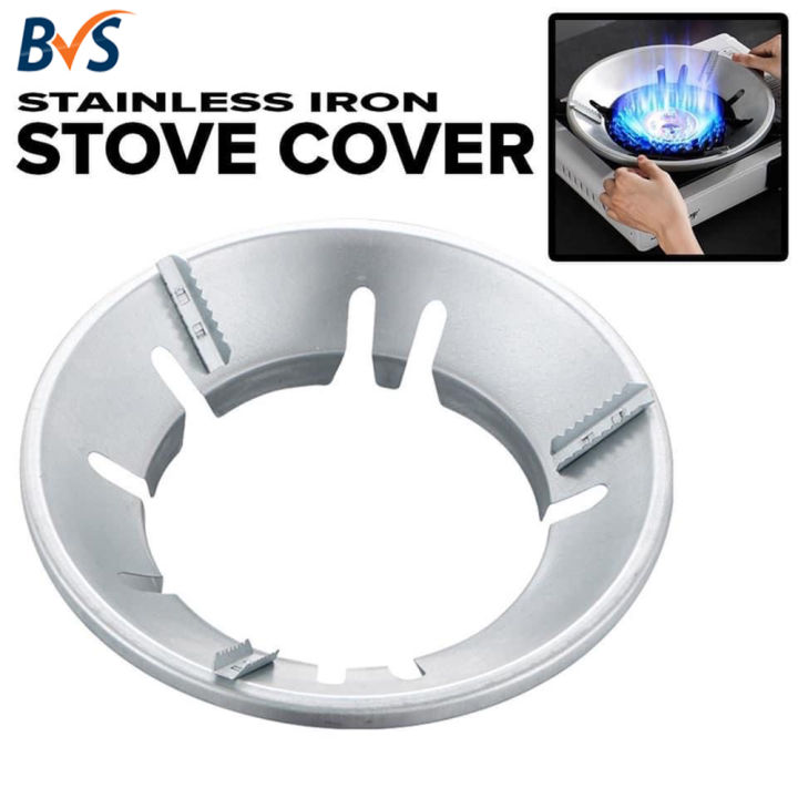 BVS Energy Saving Gas Stove Cover Windproof Disk Windshield Bracket ...