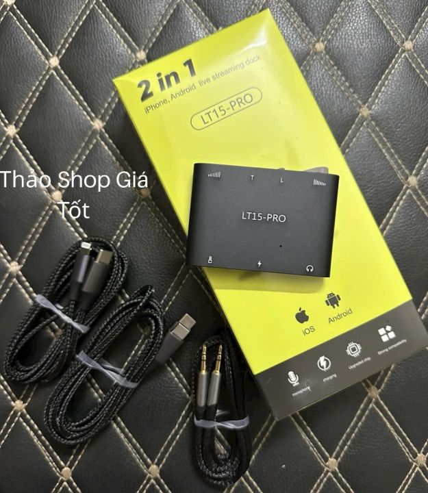 Box livestream STEREO mới nhất LT15 PRO bản nâng cấp 2024 , Dùng cho IP ...