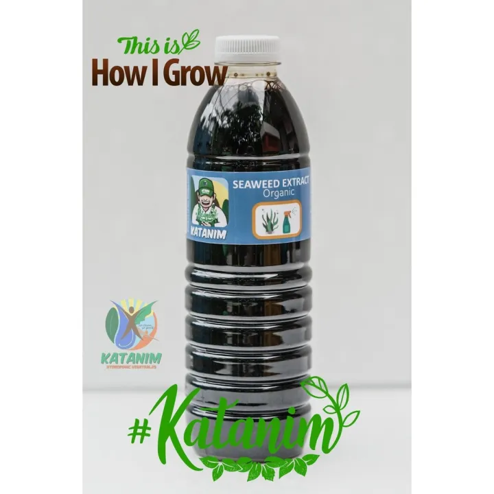 Seaweed Extract 1L / 1 Liter Katanim Organic Foliar Hydroponics Lettuce ...