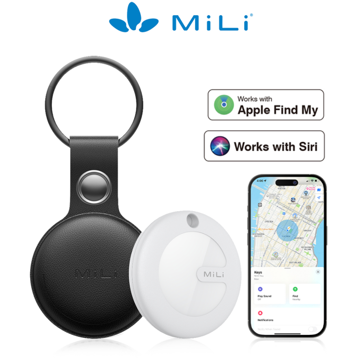 Thiết bị định vị MiLi MiTag HD-P16 tương thích Apple Find my, chống ...