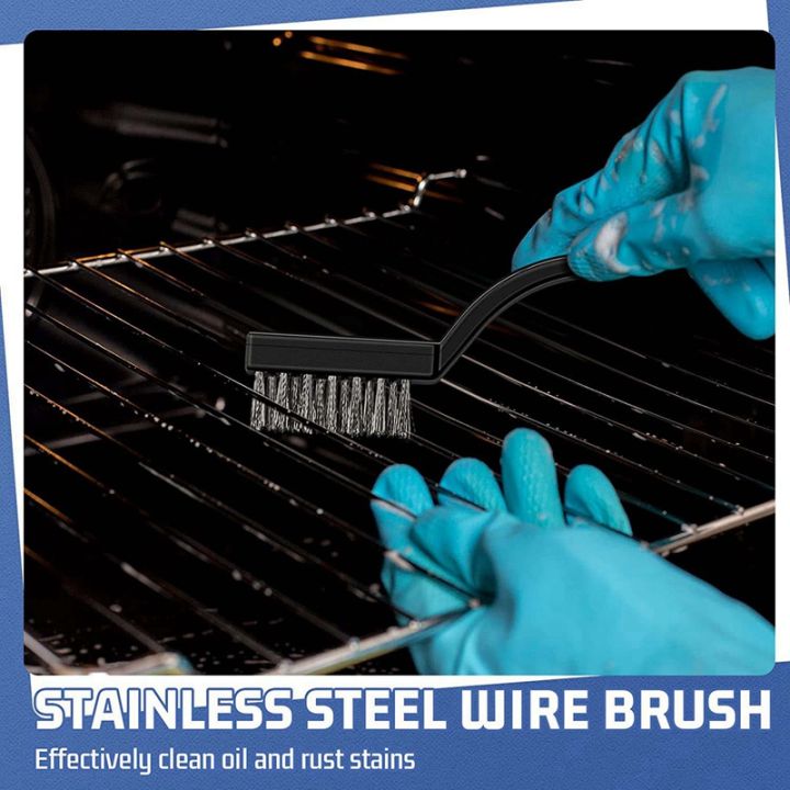 120 Pieces Mini Wire Brush Stainless Steel Brush Small Brush for ...