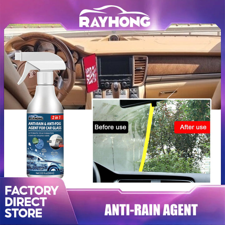 Rayhong 60ML Car Window Glass Film Rainproof Antifogging Coating Agent ...