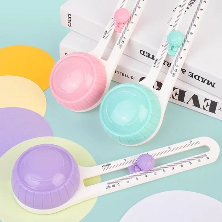 FLOW TOP Paper Card Photo Circular Paper Cutter Circle Shape Safe 360 ...