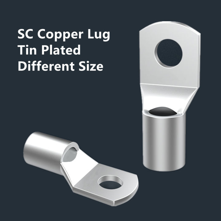 SC Terminal Lugs 10pieces Pure Copper Tin plated | Lazada PH