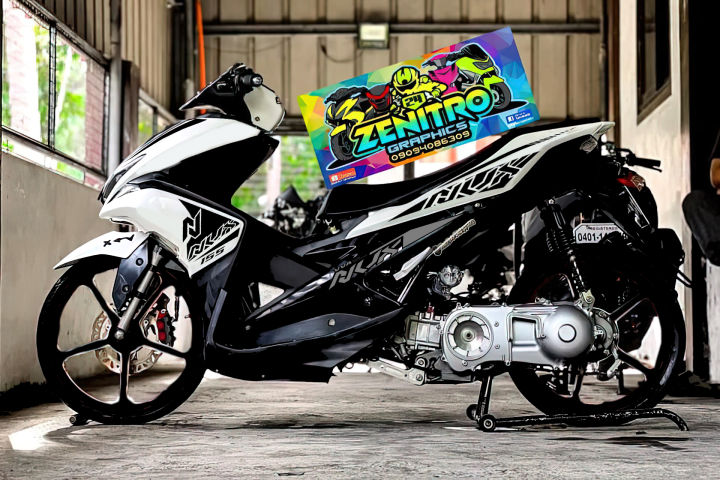 NVX 155 TRANSPARENT DECALS FOR AEROX V1 (ZENITRO GRAPHICS) | Lazada PH