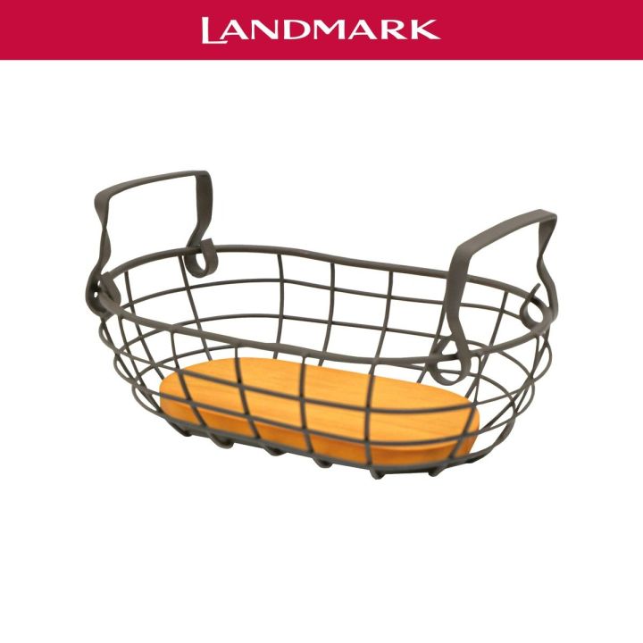 Landmark Receiving Oblong Basket with Rustic Handle | Lazada PH