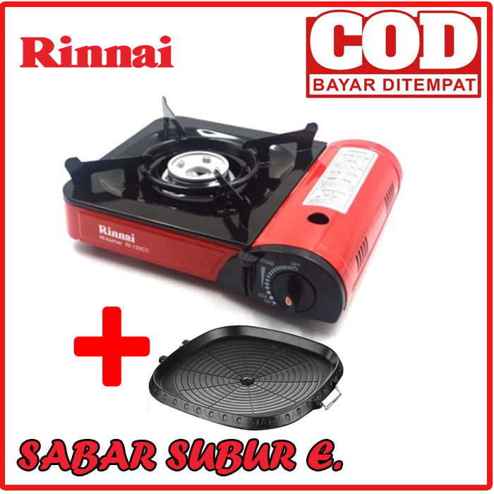 Paket Barbeque/BBQ Set Kompor Portable RINNAI + Panggangan BBQ | Lazada ...