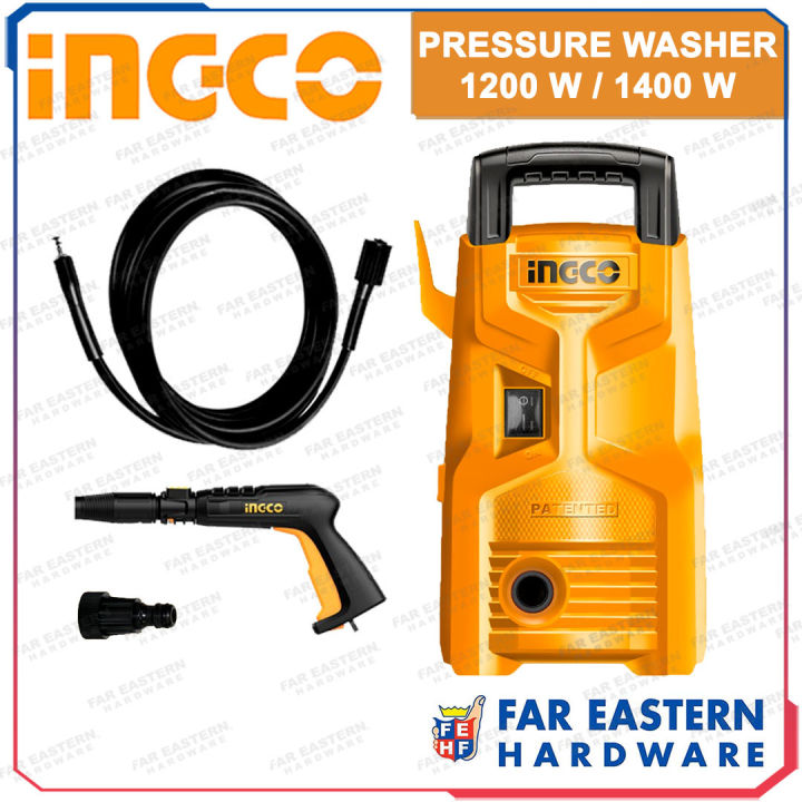 INGCO Pressure Washer Power Water Sprayer 1200W / 1400W INPTCD | Lazada PH