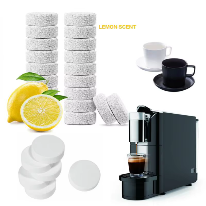 Coffee Machine Cleaning Tablet Effervescent Tablet Descaling Agent Get ...