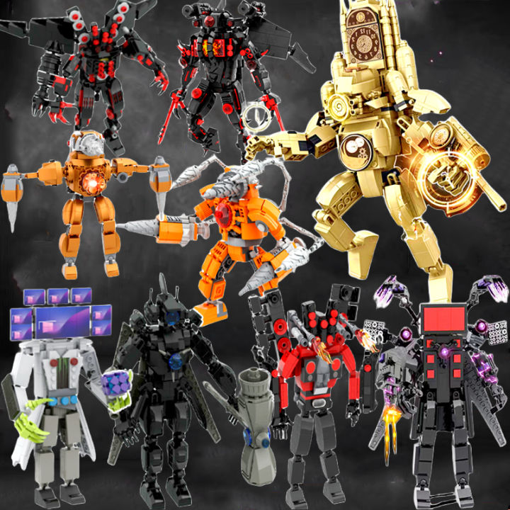 ตัวต่อ ทีวีแมน titan camera man titan tv man ไททัน Speakerman โมเดล ชุด ...