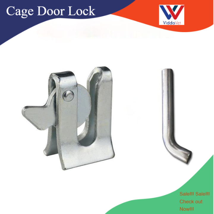 Automatic cage Door Latch Door Buckle for pigs animals cage lock Door ...