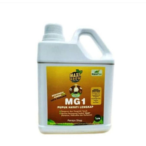 Maxi grow MG1 pupuk hayati lengkap maxigrow 1 liter mempercepat ...