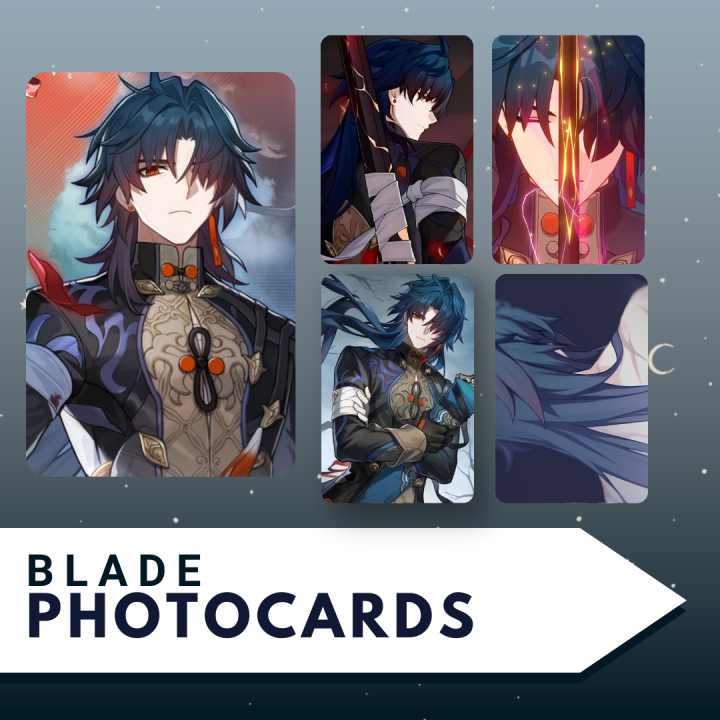 Honkai: Star Rail Blade Photocard - Matte Holographic (450gsm) | Lazada PH