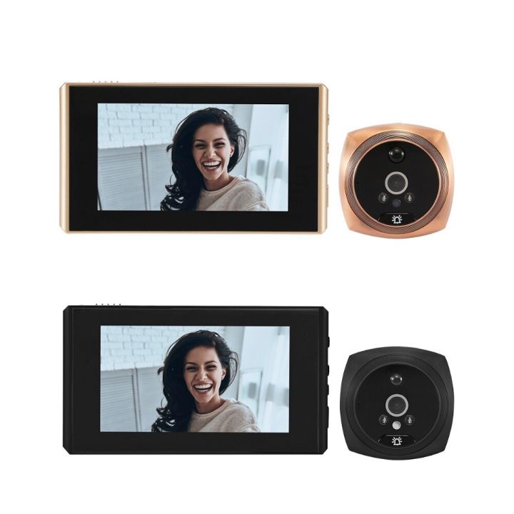 Digital Door Eye Camera Peephole Wide Angle Video Photo Peephole Night ...
