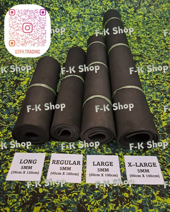 Black Rubber Mat - 5MM (Rolled) | Lazada PH