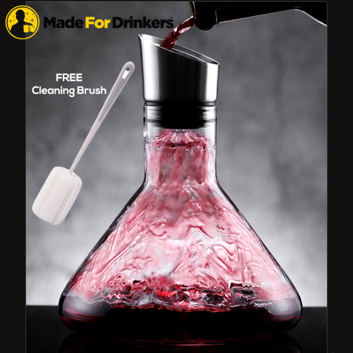 Waterfall Style Conical Wine Decanter - New Product! Red wine / wine ...