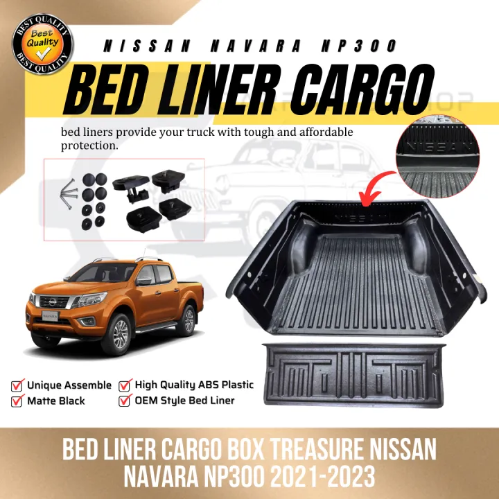 CPS - BED LINER CARGO BOX TREASURE NISSAN NAVARA NP300 2021 - 2023 ...