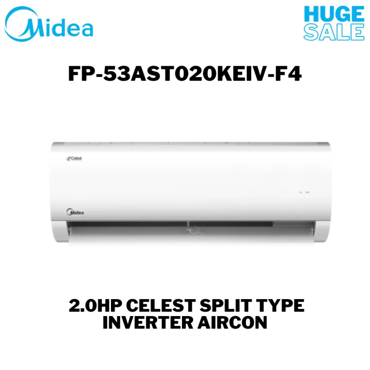 Midea FP-53AST020KEIV-F4 2HP Inverter Split Type Airconditoner | Lazada PH